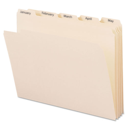 INDEXED FILE FOLDER SETS by Smead® SMD11765 | OnTimeSupplies.com