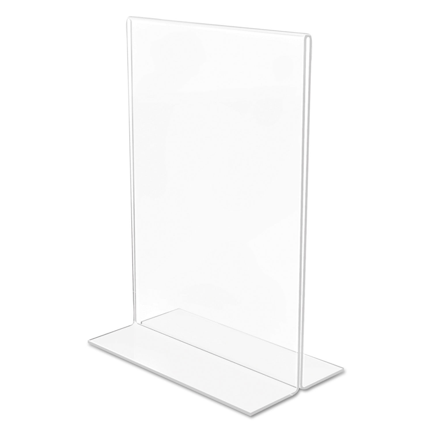 Classic Image Double-Sided Sign Holder by deflecto® DEF69101 ...