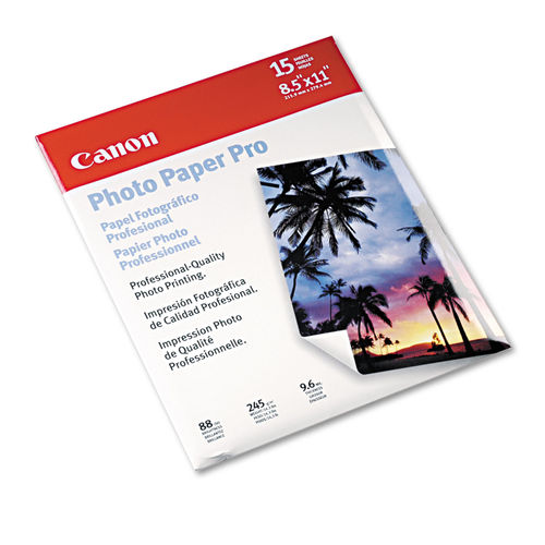 SUPER HIGH-GLOSS PHOTO PAPER PRO by Canon® CNM2737B013 | OnTimeSupplies.com