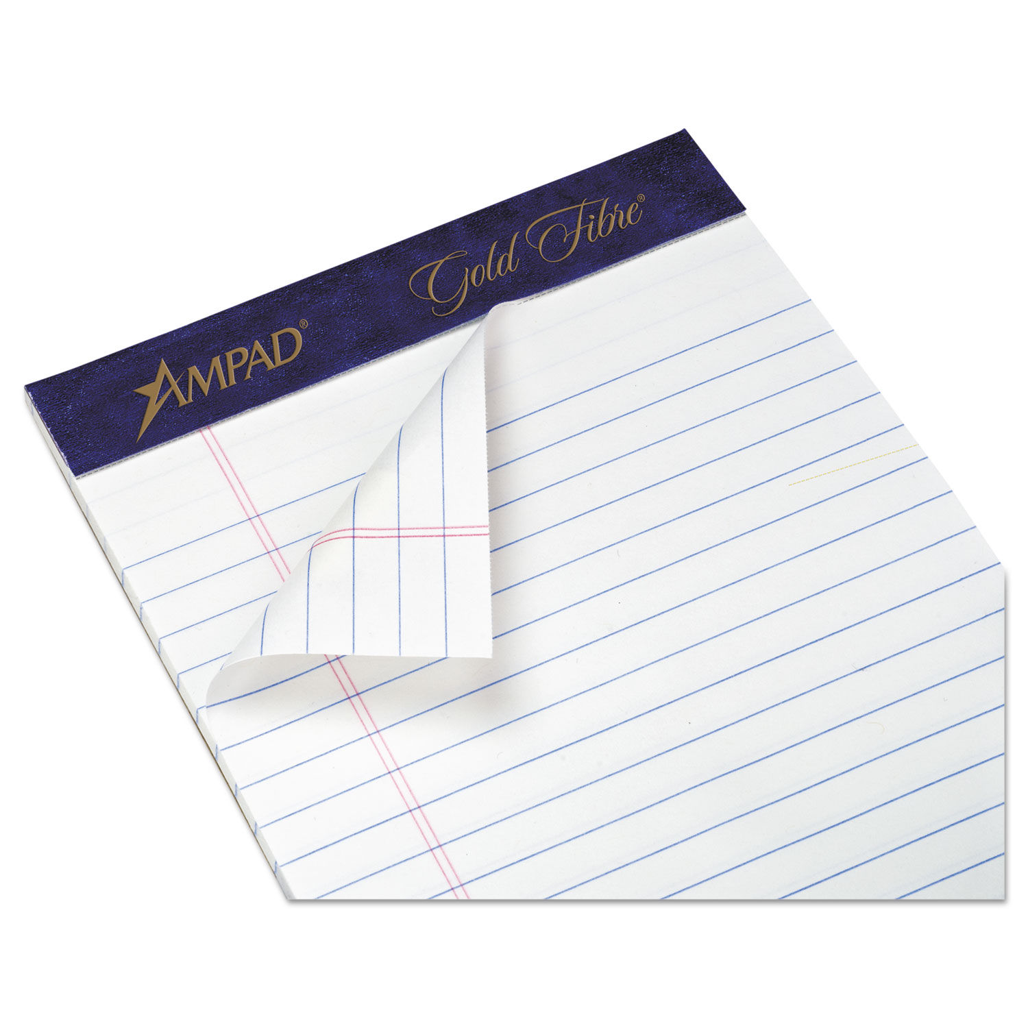 Gold Fibre Writing Pads by Ampad® TOP20018 | OnTimeSupplies.com