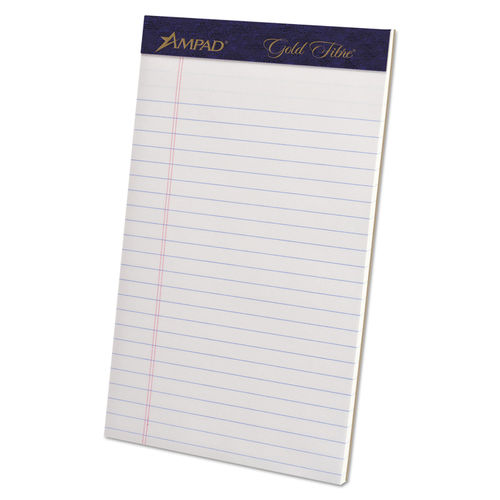 Gold Fibre Writing Pads by Ampad® TOP20018 | OnTimeSupplies.com