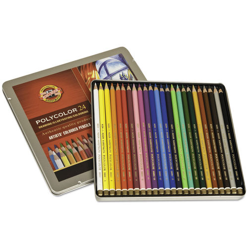Polycolor Drawing Pencils by Koh-I-Noor KOHFA381824OT | OnTimeSupplies.com