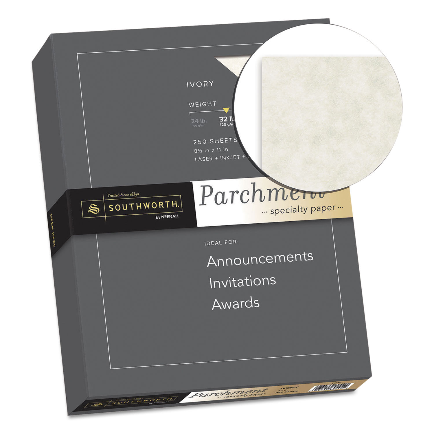 Parchment Specialty Paper by Southworth® SOUJ988C | OnTimeSupplies.com