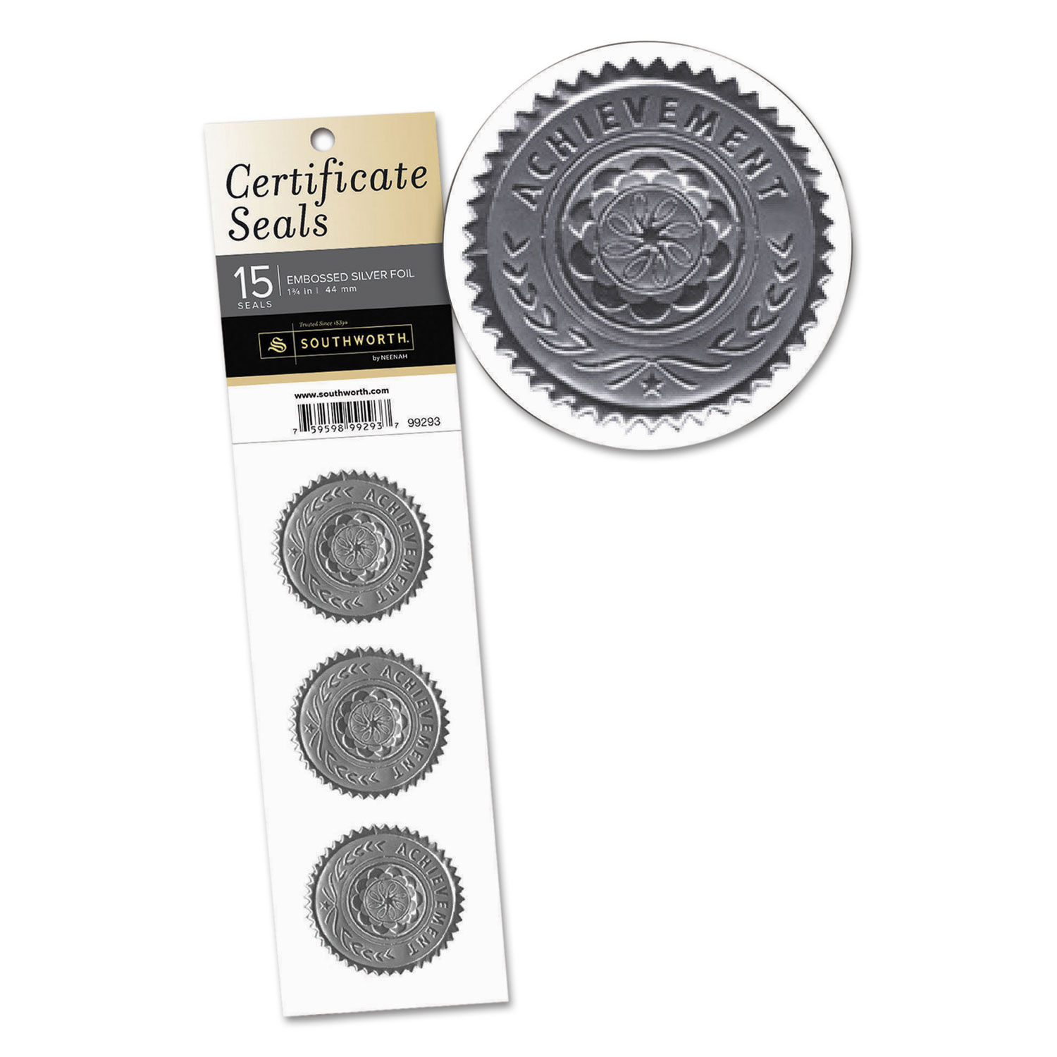 Certificate Seals by Southworth® SOU99293 | OnTimeSupplies.com