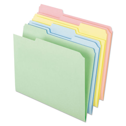 Pastel Colored File Folders by Pendaflex PFXC2113PASR | OnTimeSupplies.com
