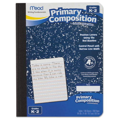 Primary Journal Creative Writing Composition Book by Mead® MEA09902 ...