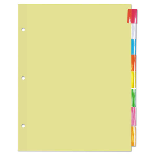 Order Insertable Tab Index and other Index Dividers | OnTimeSupplies.com