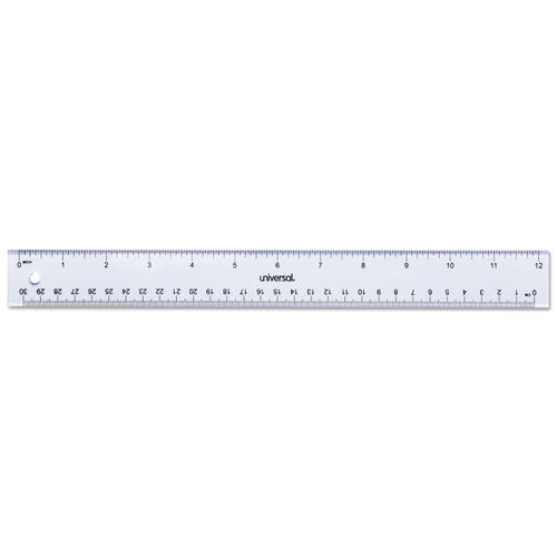 Pick up Clear Plastic Ruler and other Rulers | OnTimeSupplies.com