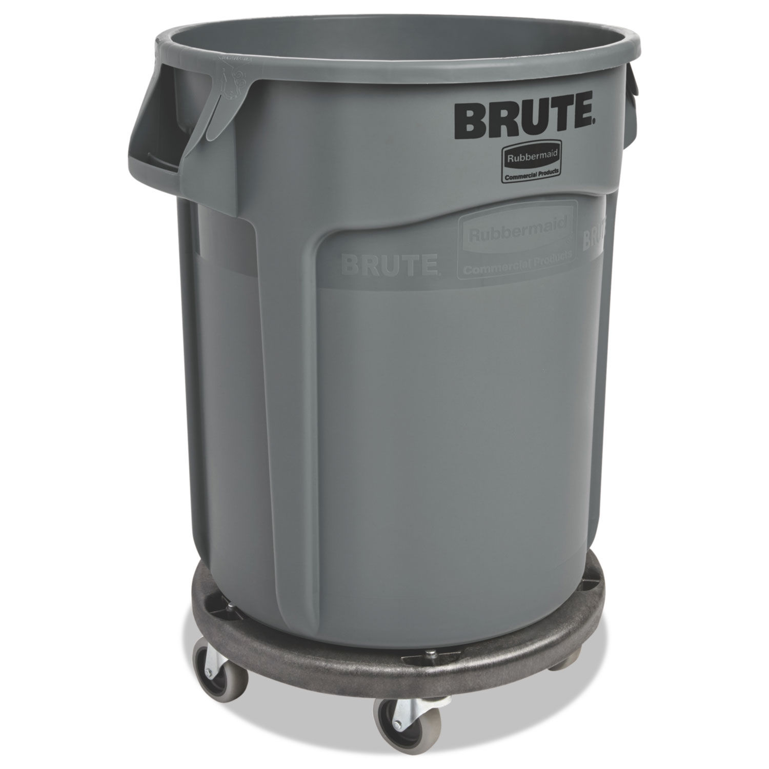 GRAY Rubbermaid Industrial Commercial Brute Trash Can Garbage Bin