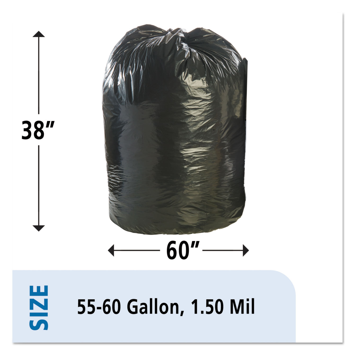 SKILCRAFT Recycled Content Trash Can Liners by AbilityOne® NSN3862399 ...