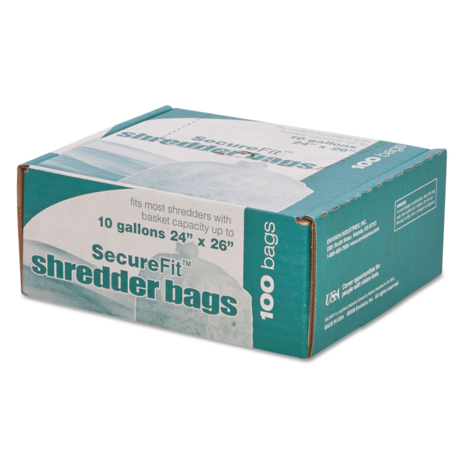 Medium-Duty Shredder Bags by AbilityOne® NSN5574975 | OnTimeSupplies.com