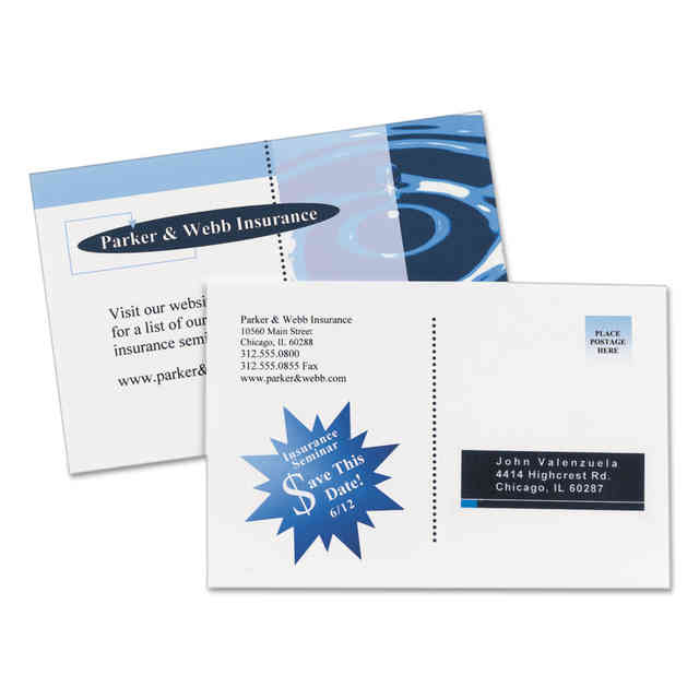 Printable Postcards by Avery® AVE8387 | OnTimeSupplies.com