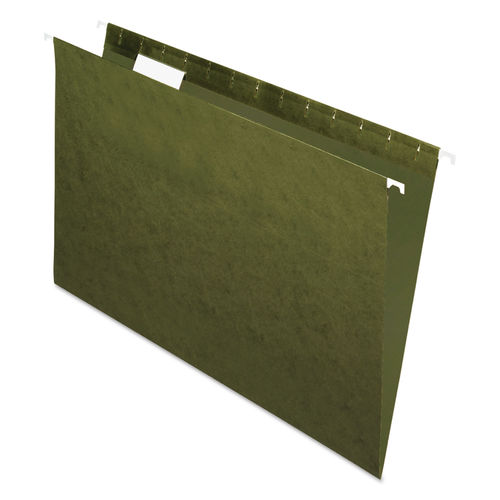 Standard Green Hanging Folders by Pendaflex® PFX81622 | OnTimeSupplies.com