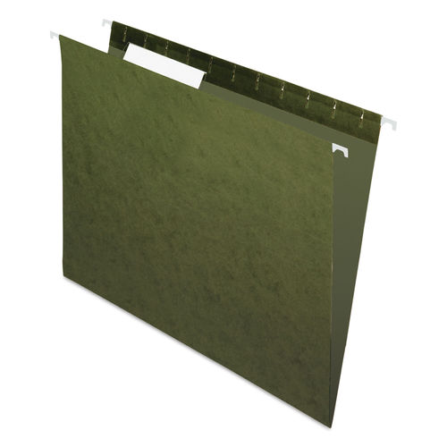 Standard Green Hanging Folders by Pendaflex® PFX81601 | OnTimeSupplies.com