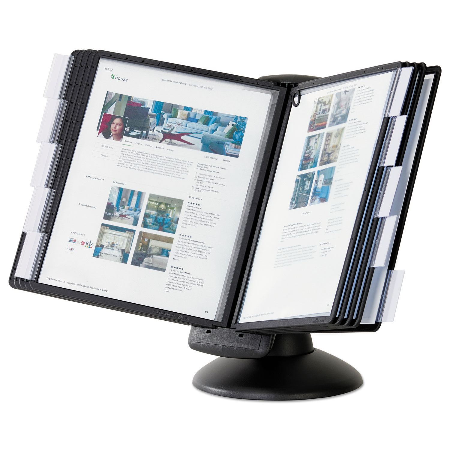 SHERPA Motion Desk Reference System by Durable® DBL553901 ...