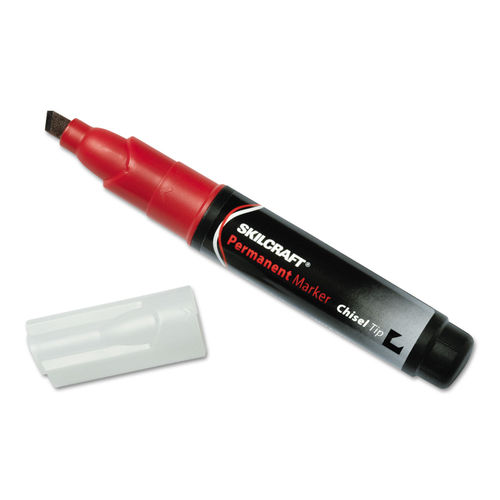 SKILCRAFT Chisel Tip Large Permanent Marker by AbilityOne® NSN9731062 ...