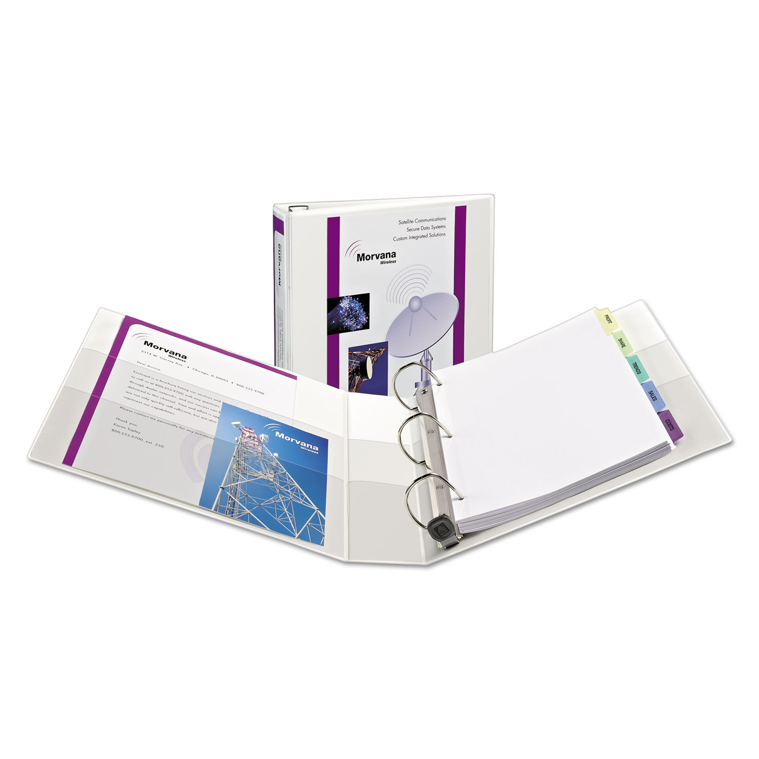 Heavy-Duty View Binder with DuraHinge by Avery® AVE01319 ...