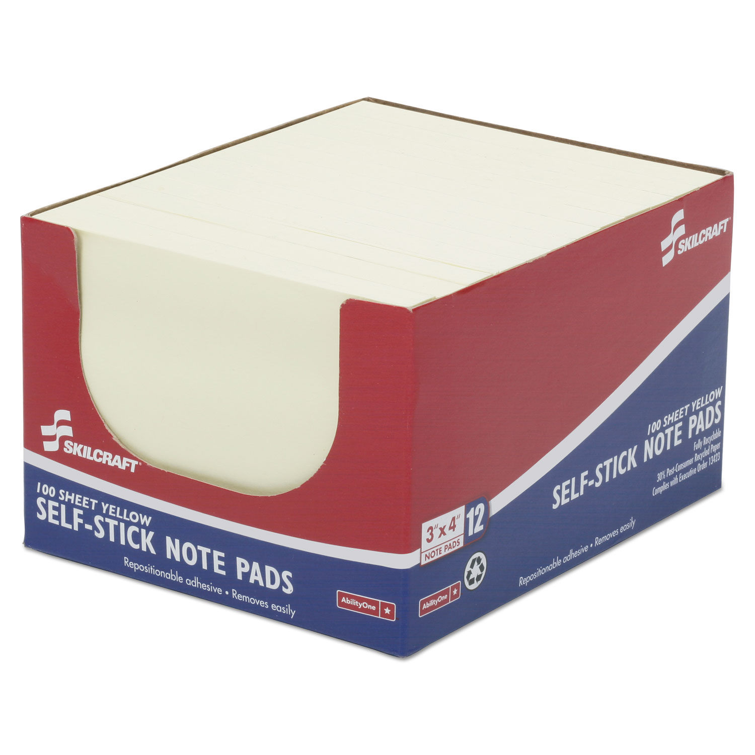 SKILCRAFT Self-Stick Note Pad by AbilityOne® NSN2865121 ...