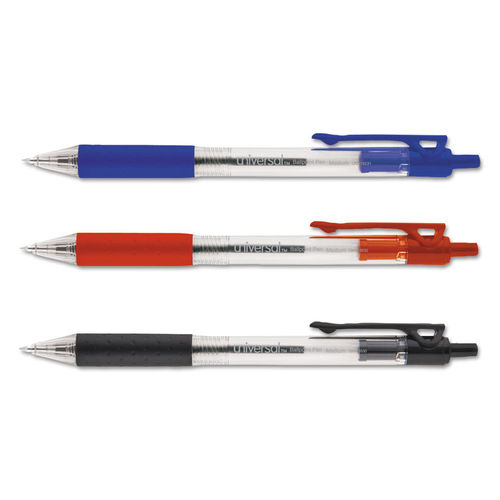 Find Comfort Grip® Clear Barrel Retractable Ballpoint Pen and other ...