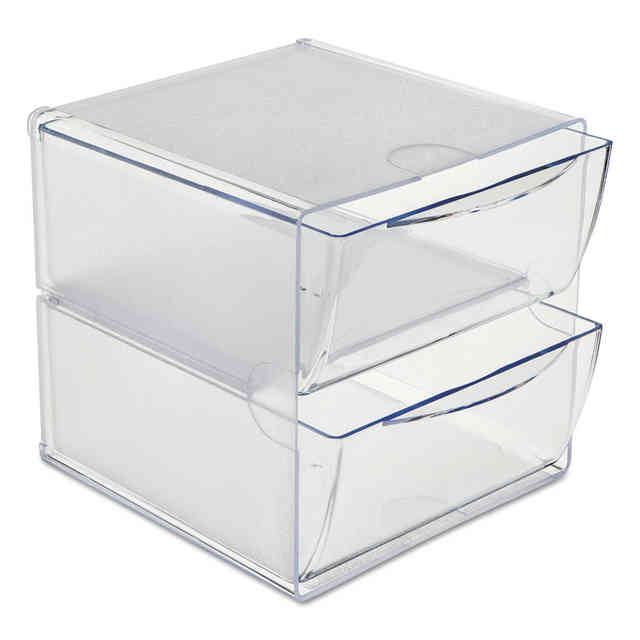 Stackable Cube Organizer by Deflecto® DEF350101 | OnTimeSupplies.com