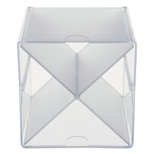 Stackable Cube Organizer by Deflecto® DEF350201 | OnTimeSupplies.com