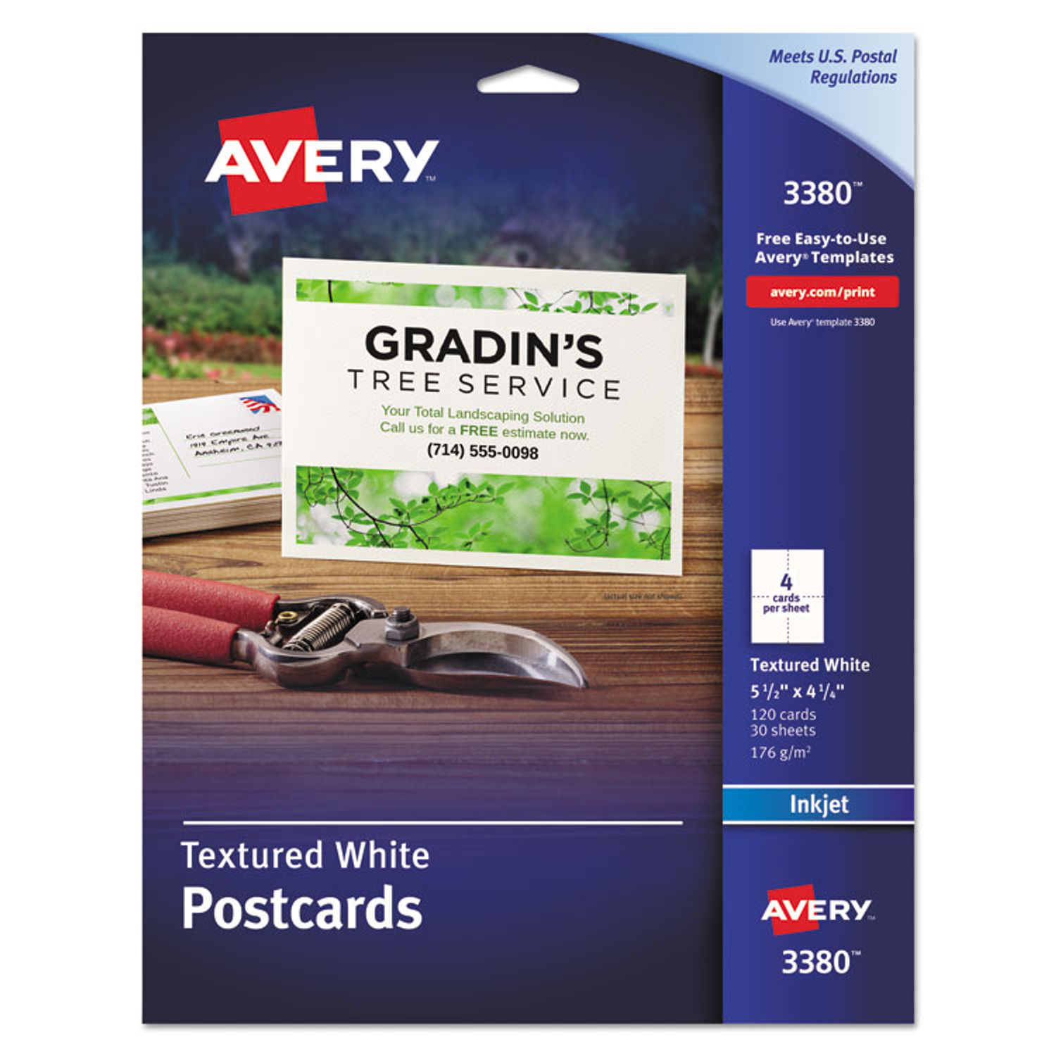 Printable Postcards by Avery® AVE3380 | OnTimeSupplies.com