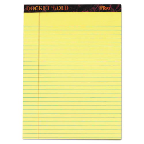 Find TOPS™ Docket™ Gold Ruled Perforated Pads and other Paper Pads/Note ...