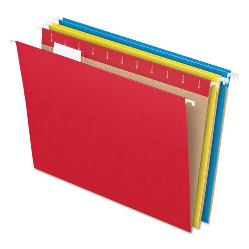 Colored Hanging Folders by Pendaflex PFX81612 | OnTimeSupplies.com