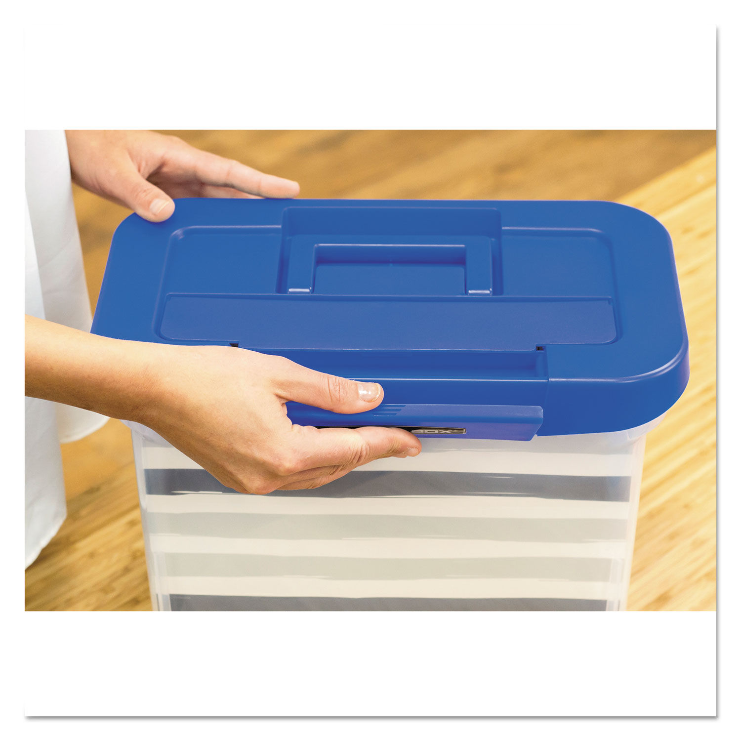 Heavy-Duty Portable File Box by Bankers Box® FEL0086301 ...