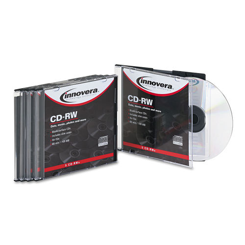 Cd-Rw Discs by Innovera® IVR78854 | OnTimeSupplies.com