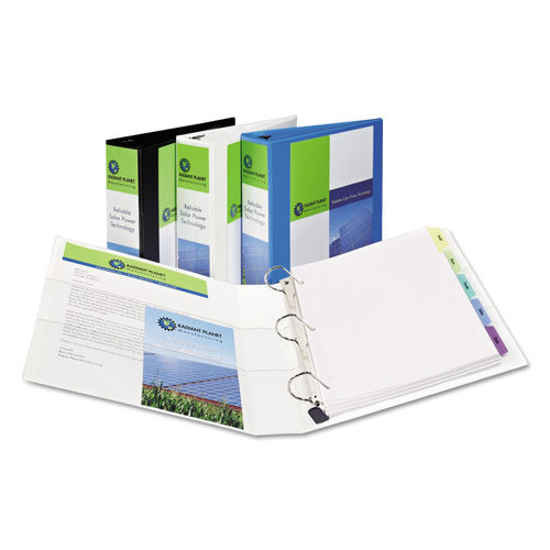 Look for Heavy-Duty Non Stick View Binder with DuraHinge® and Slant ...
