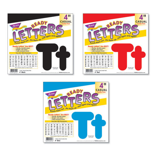 View Ready Letters® Casual Combo Set and other Classroom Decorations ...
