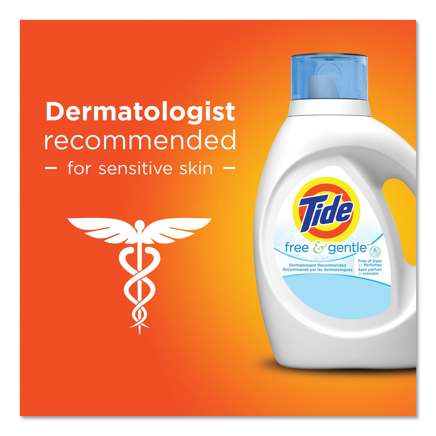 Free and Gentle Liquid Laundry Detergent by Tide® PGC41829 ...