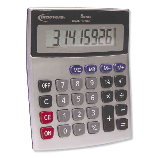 15927 Desktop Calculator by Innovera® IVR15927 | OnTimeSupplies.com 15927 Desktop Calculator by Innovera® IVR15927 | OnTimeSupplies.com