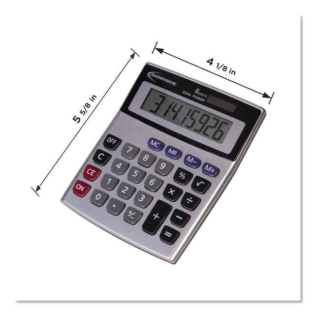 15927 Desktop Calculator by Innovera® IVR15927 | OnTimeSupplies.com 15927 Desktop Calculator by Innovera® IVR15927 | OnTimeSupplies.com