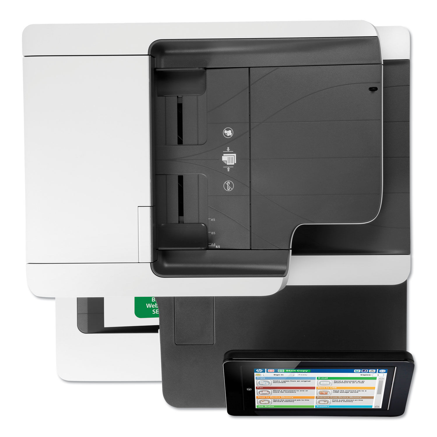 Color LaserJet Enterprise MFP M577f by HP HEWB5L47A | OnTimeSupplies.com