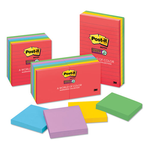 Order Pads in Playful Primary Colors and other Self-Stick Note Pads ...