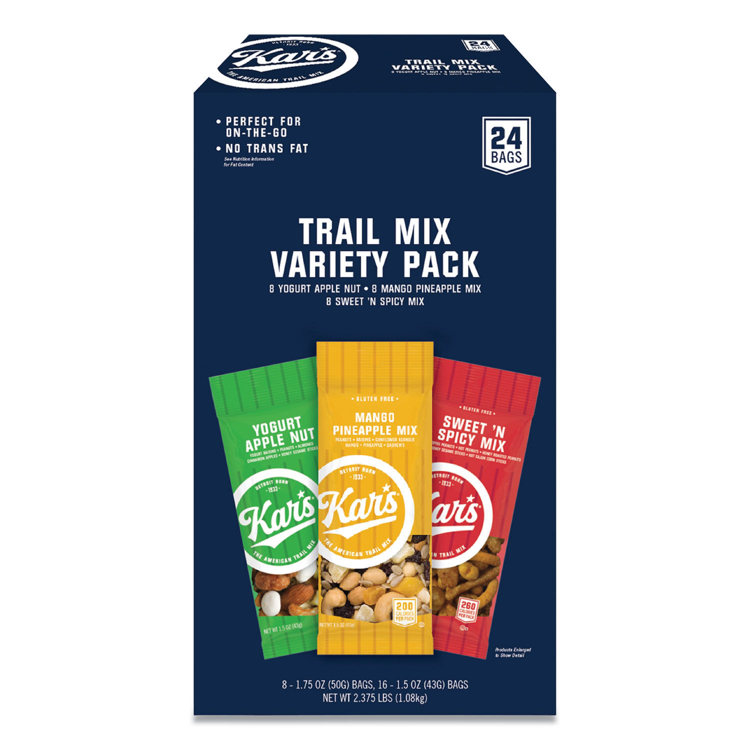 Trail Mix Variety Pack by Kar's AVTSN08361 | OnTimeSupplies.com
