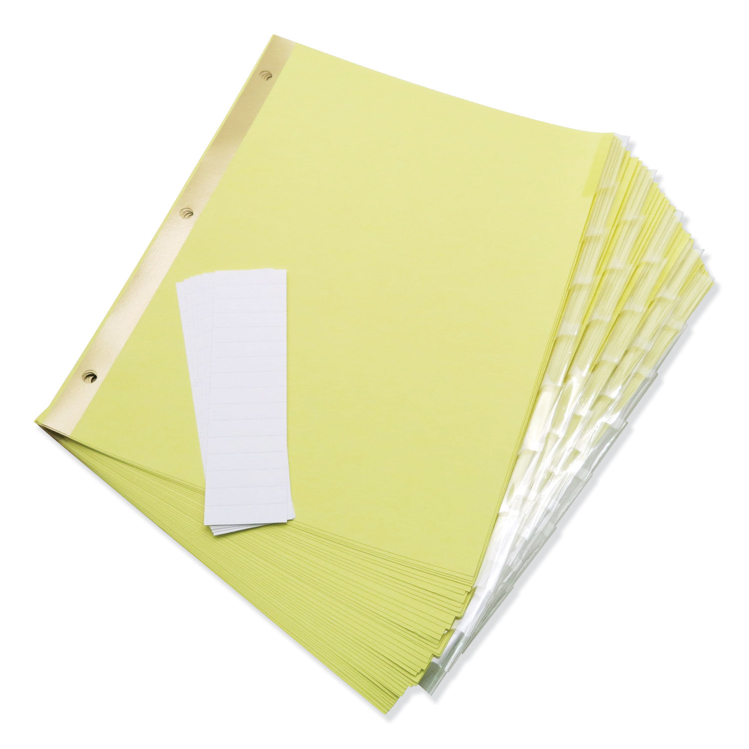 Deluxe Extended Insertable Tab Indexes by Universal® UNV21877 ...