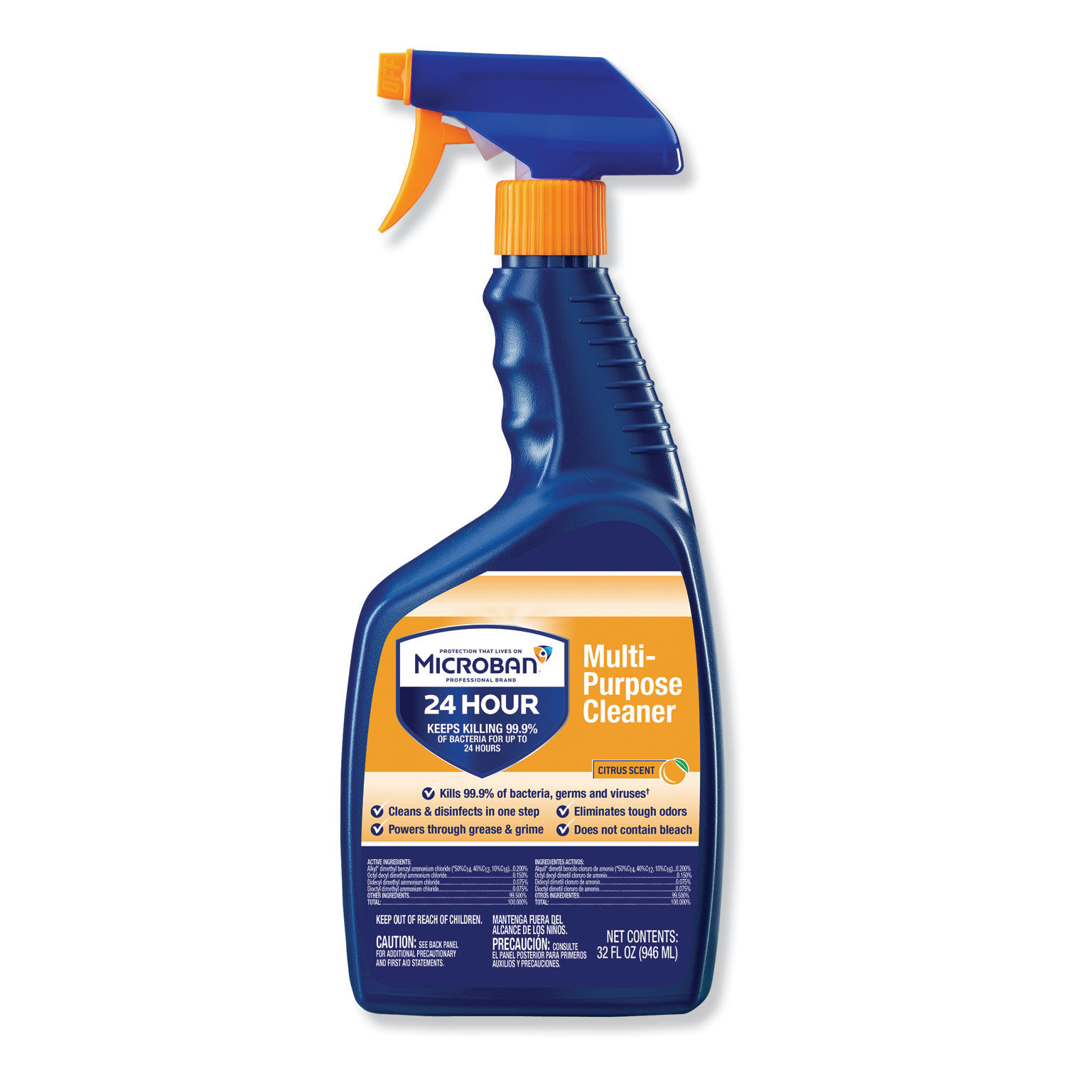 24-Hour Disinfectant Multipurpose Cleaner by Microban® PGC30110 ...