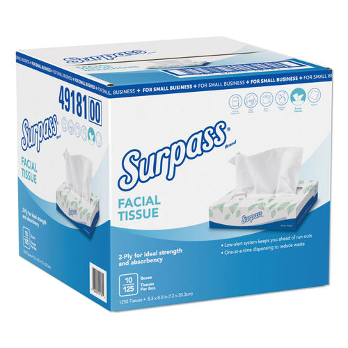 Facial Tissue by Surpass® KCC49181 | OnTimeSupplies.com