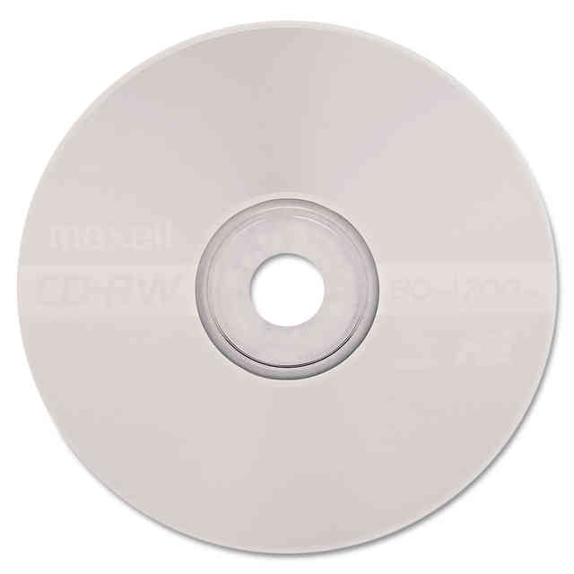 CD-RW Rewritable Disc by Maxell® MAX630011 | OnTimeSupplies.com