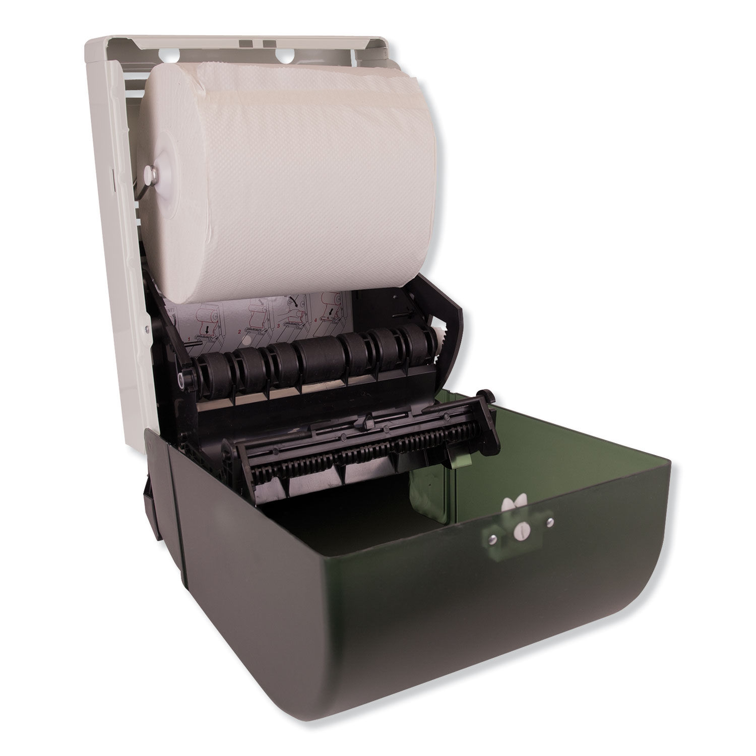 Hand Towel Roll Dispenser Push Bar by Tork® TRK87T | OnTimeSupplies.com