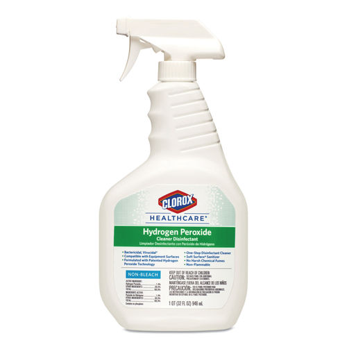Hydrogen-Peroxide Cleaner/Disinfectant by Clorox® Healthcare® CLO30828 ...