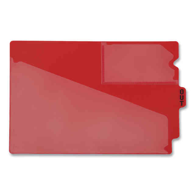Colored Poly End Tab "Out" Guides by Pendaflex PFX13541 ...