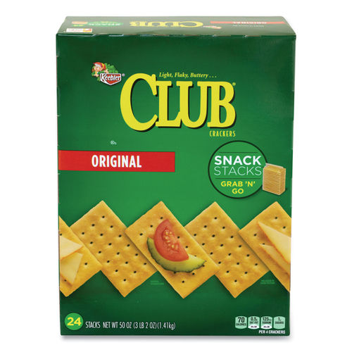 Original Club Crackers Snack Stacks by Keebler® GRR90000124 ...