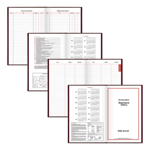 Standard Diary Daily Diary by AT-A-GLANCE® AAGSD37613 | OnTimeSupplies.com
