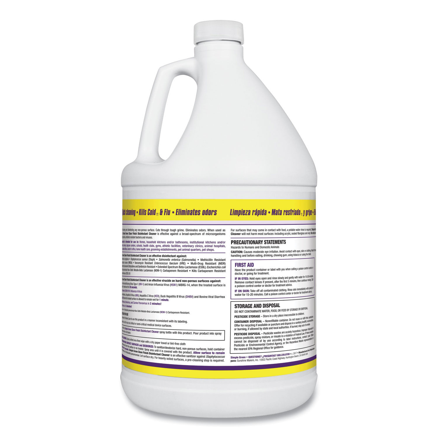 Clean Finish Disinfectant Cleaner by Simple Green® SMP01128EA ...