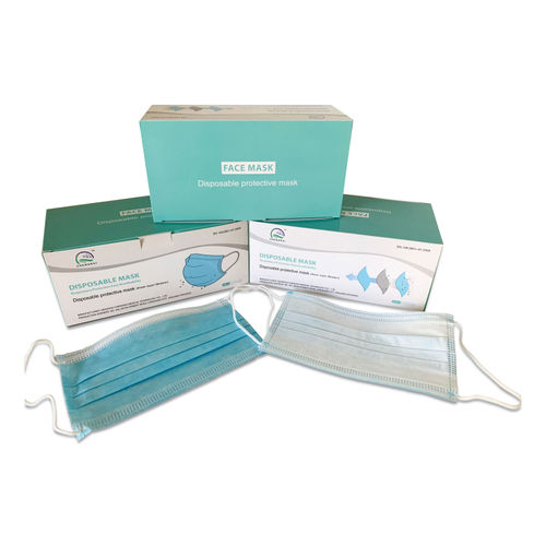 Three-Ply General Use Face Mask by GN1 TEHMS2000 | OnTimeSupplies.com