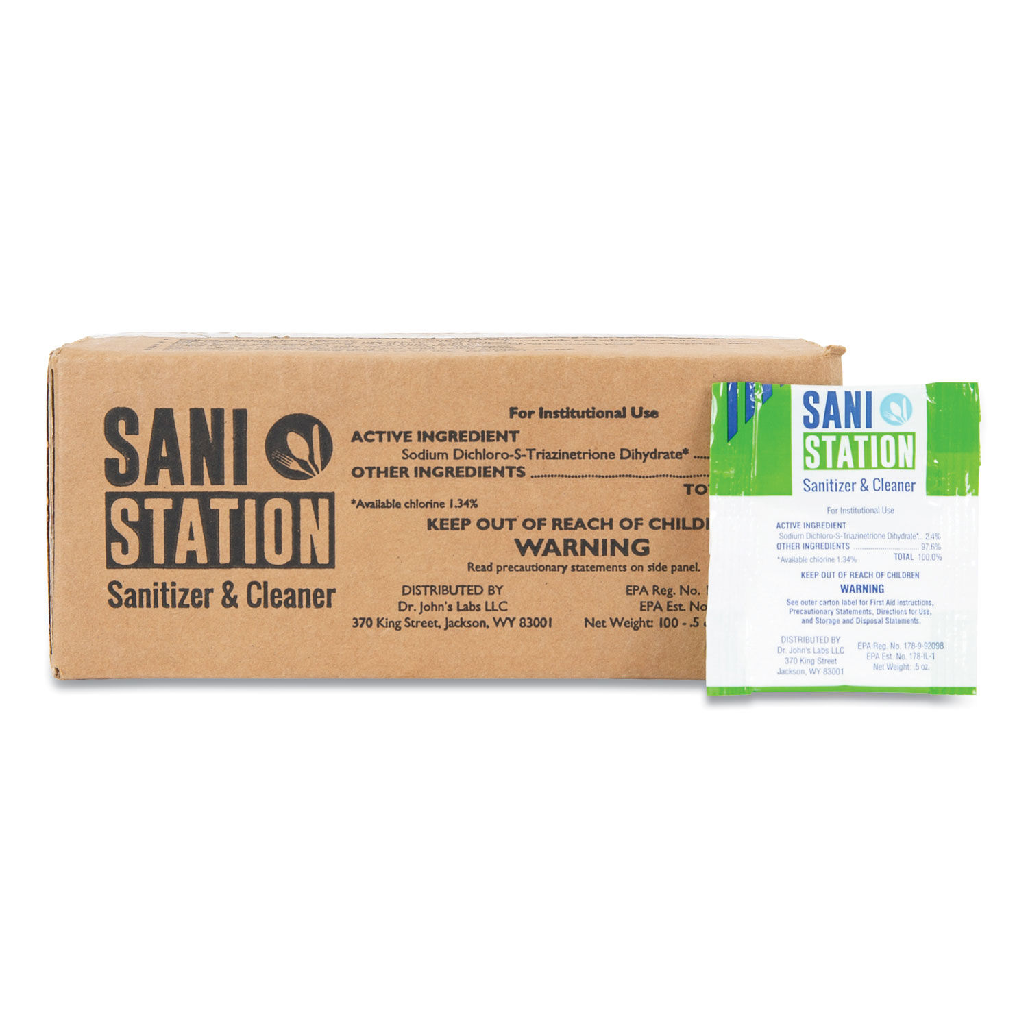 Sani Station Sanitizer and Cleaner by San Jamar® SJMSANIS05100 ...